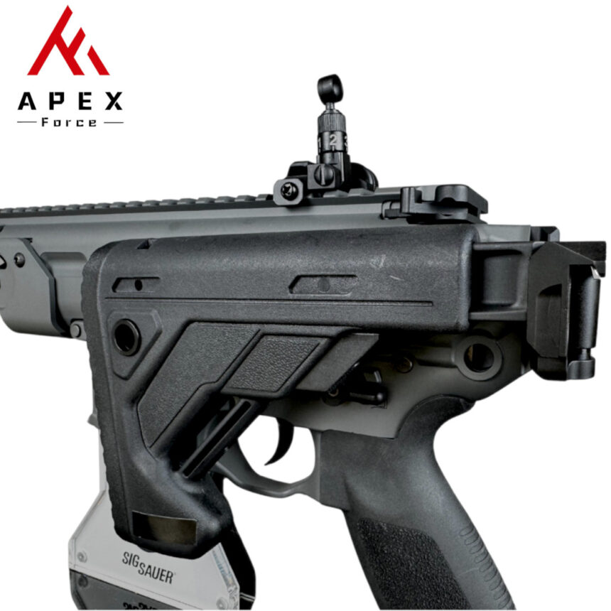 SIG MCX Spear LT Grey Gel Blaster Apex Force Ultra Line (AF-S003-GR) | X-Force Tactical