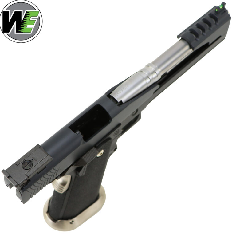 We Tech Hi-Capa 6 Split Slide IPSC Competition GBB Gel Blaster Pistol ...