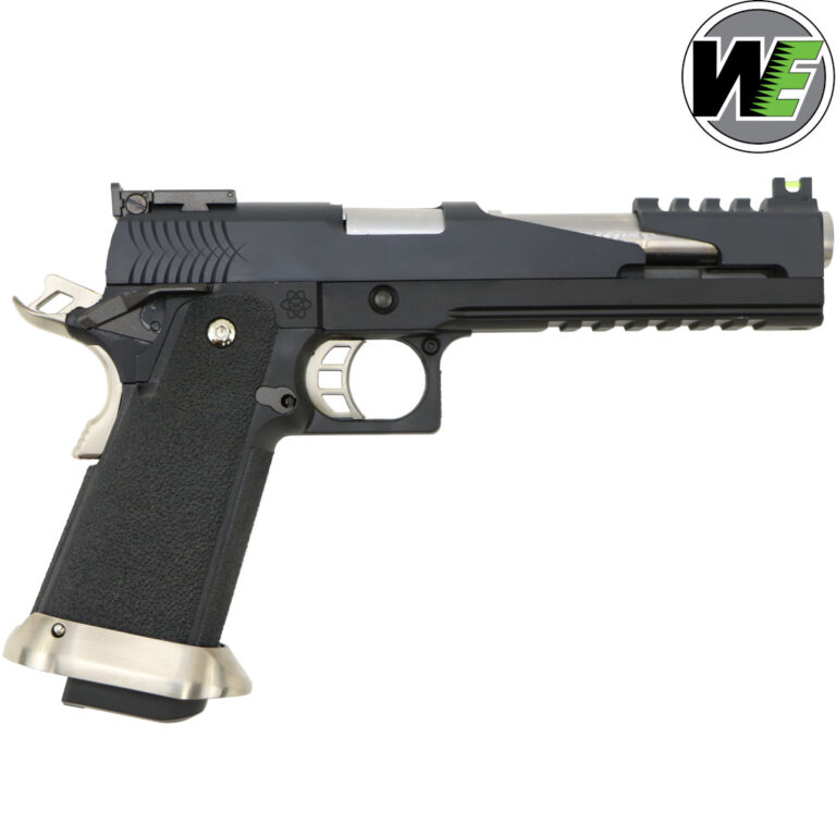 We Tech Hi-Capa 6 Split Slide IPSC Competition GBB Gel Blaster Pistol ...