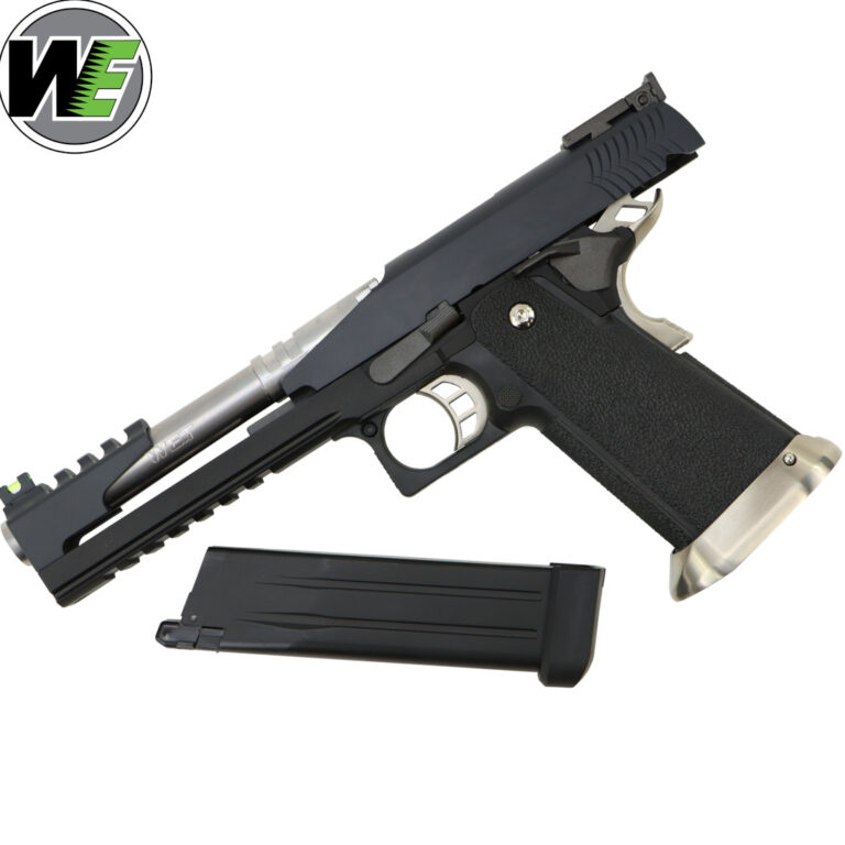 We Tech Hi-Capa 6 Split Slide IPSC Competition GBB Gel Blaster Pistol ...