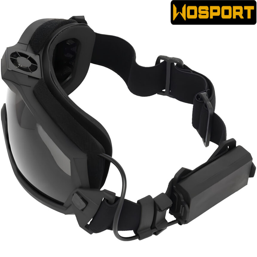 Wosport Tactical Anti-Fog Fan Glasses Goggle Style Mask | X-Force Tactical